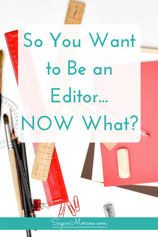 So You Want to Be an Editor: Now What?