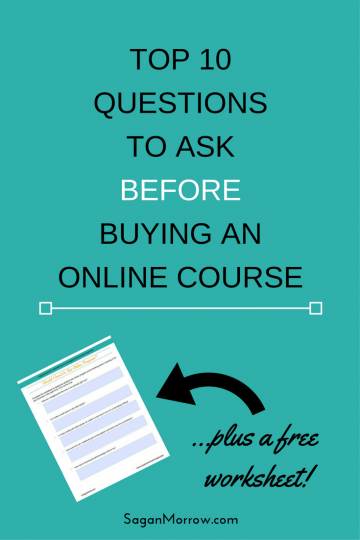 Top 10 Questions to Ask BEFORE Buying an Online Course