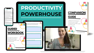 Productivity Powerhouse: THE solopreneur productivity e-course!