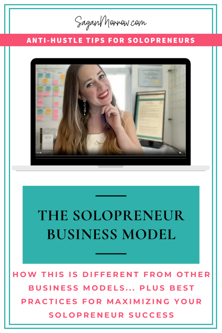 Solopreneur Business Model (what it looks like & 5 best practices)