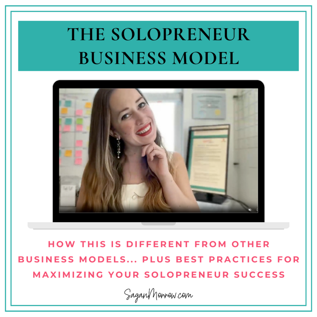 Solopreneur Business Model (what it looks like & 5 best practices)