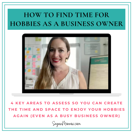 How to find time for hobbies as a business owner (sample assessment ...