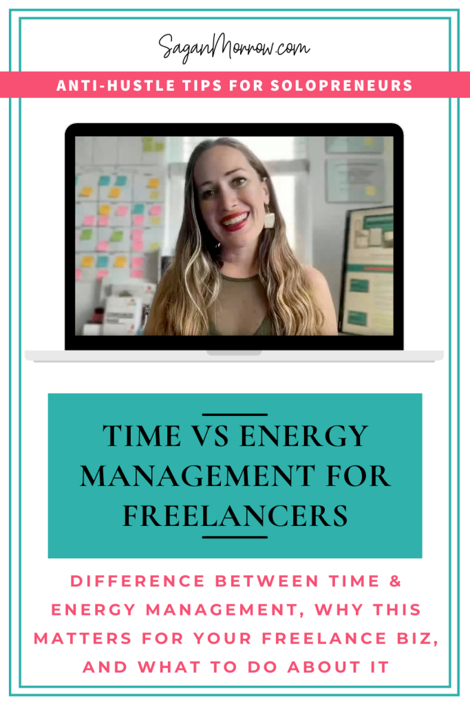 Time Management vs Energy Management for Freelancers