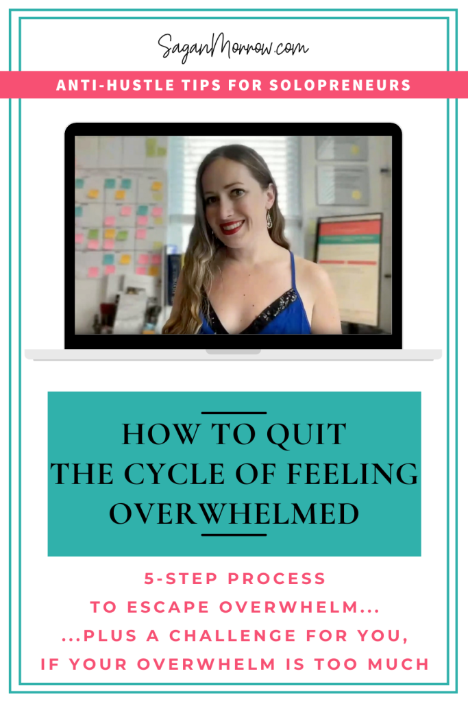 How to STOP Feeling Overwhelmed (your 5-step guide)