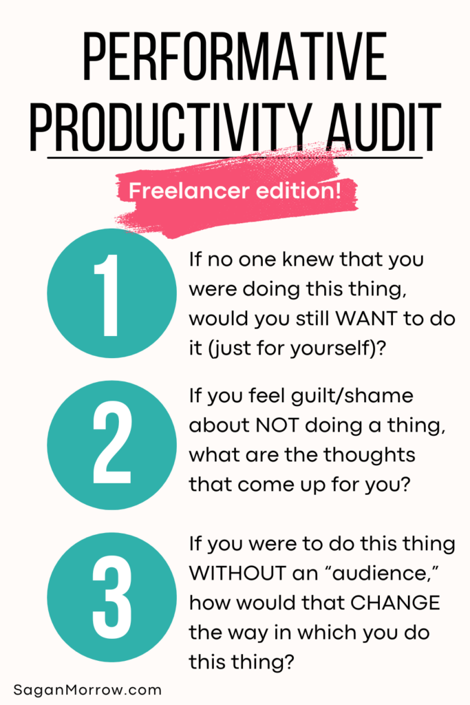 What is Performative Productivity?