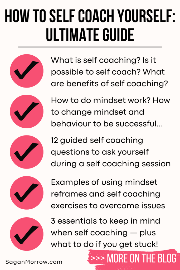 Self Coaching Guide and Techniques: How to Coach Yourself
